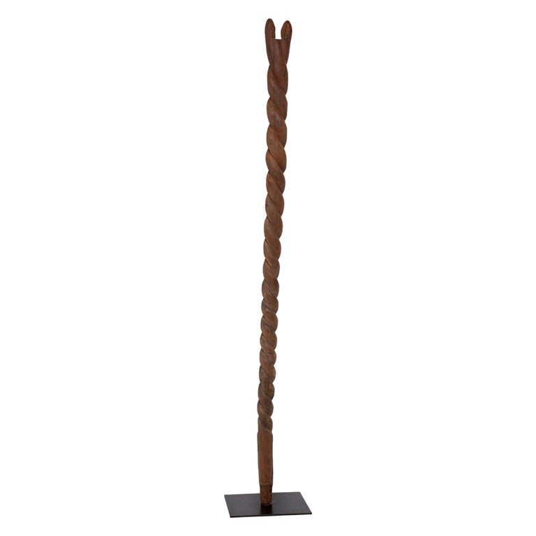 Nupe Spiral Support Post For Sale at 1stDibs
