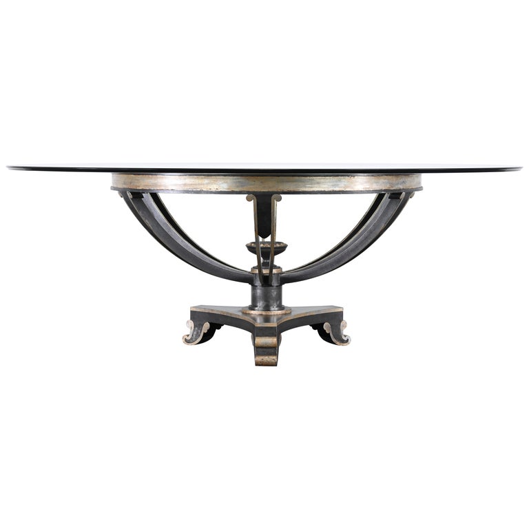 Monumental Table by Niermann Weeks, 20th Century For Sale at 1stDibs