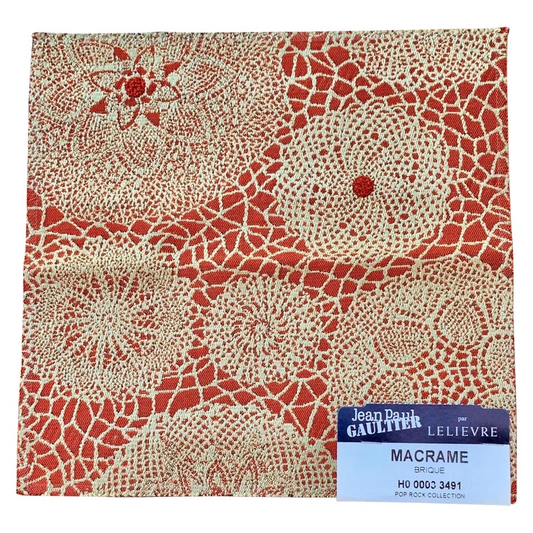 Three Yards of Scalamandre' Fabric Designed by Jean Paul Gaultier For ...