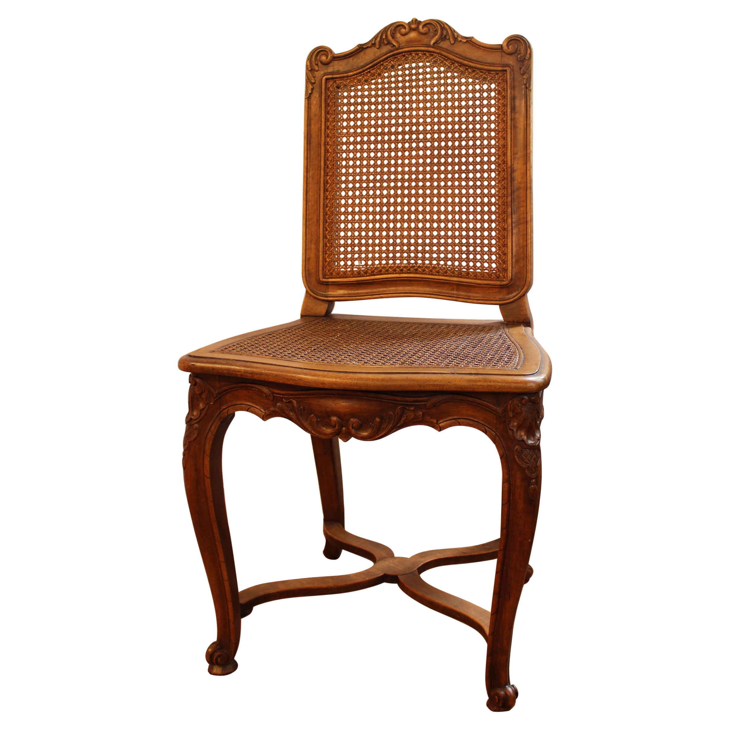 Late 19th Century Country French Side Chair For Sale at 1stDibs