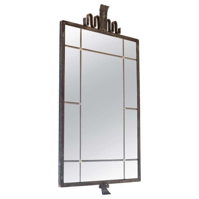 Arvid Böhlmark, Mirror, Swedish Grace / Art Deco, 1920/30s Sweden For ...