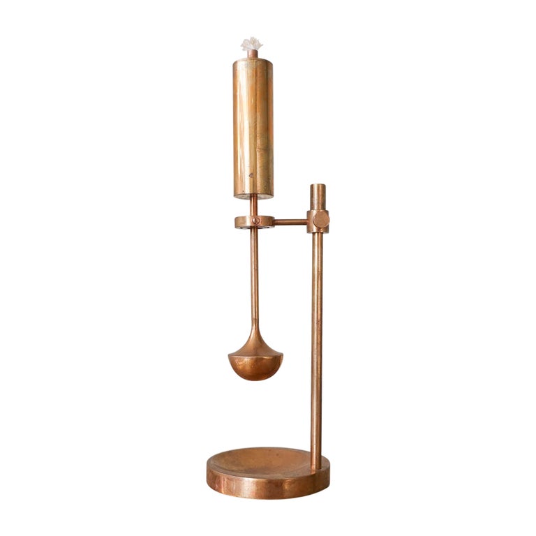 Nautical Gyro Brass Oil Lamp "Copenhagen" by Ilse D. Ammonsen for ...