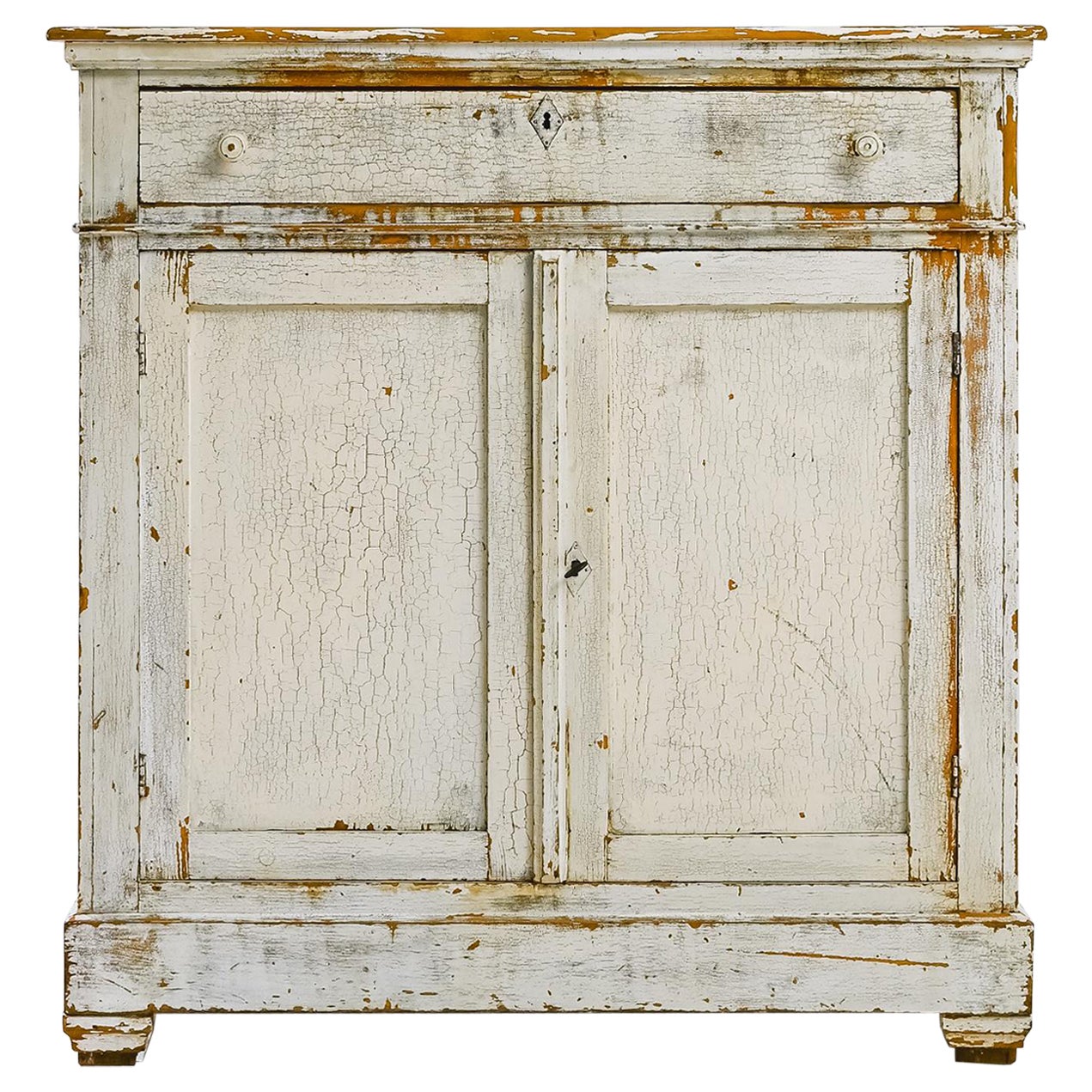 Late 18th Century French Country Buffet Cabinet For Sale at 1stDibs