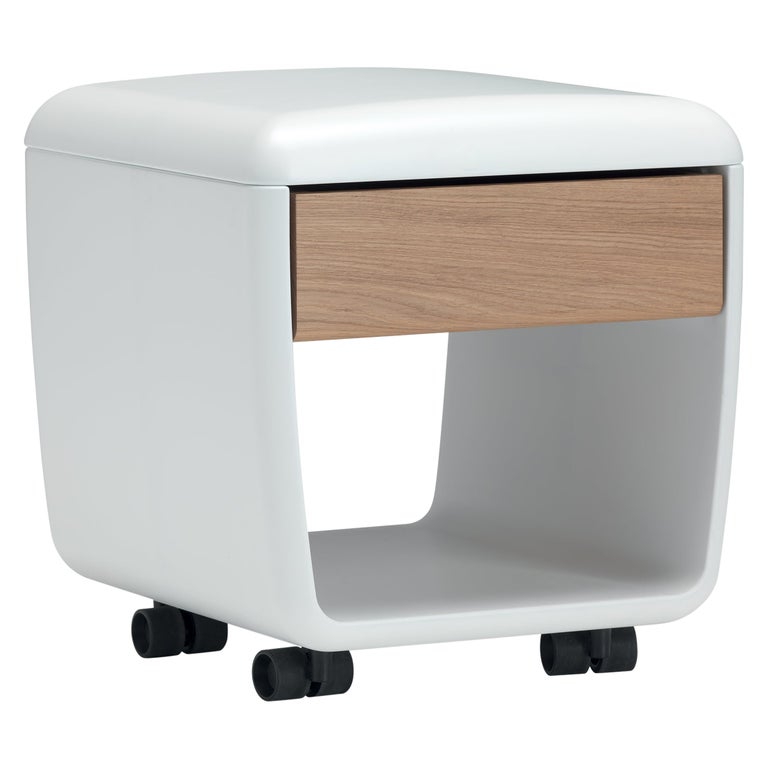 Alias LA3 Landscape Drawer in Natural Oak MDF and White Lacquered ...