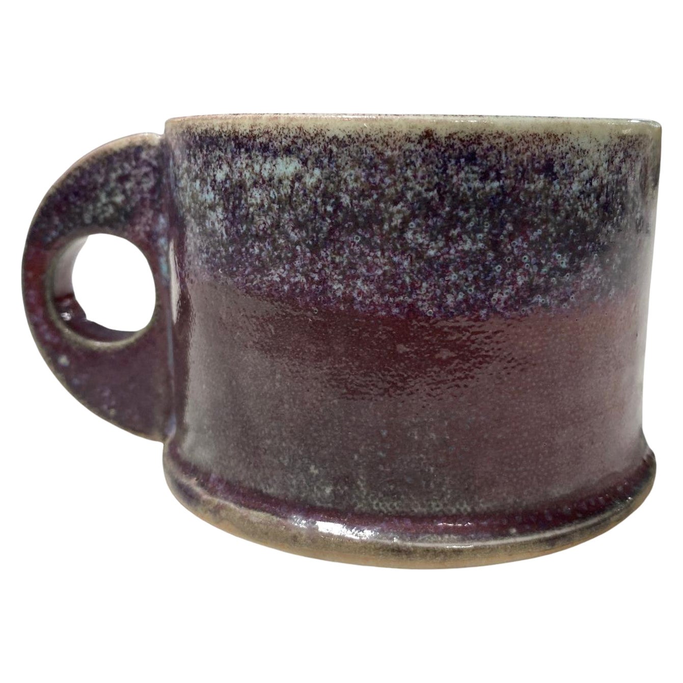 Paul Soldner Large Raku Fired Ceramic Pottery Bowl at 1stDibs