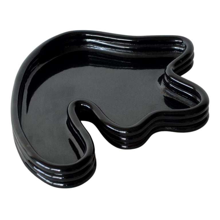 Vinyl black Lali Big Vide Poche by Sophie Parachey For Sale at 1stDibs