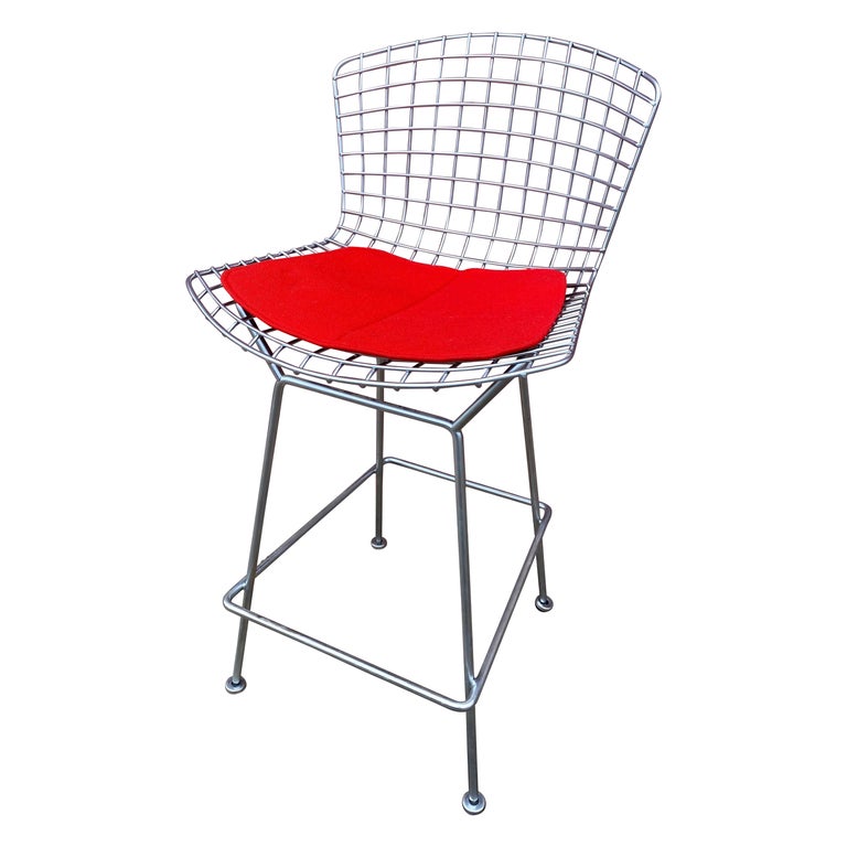 Bertoia for Knoll Bar Stool For Sale at 1stDibs