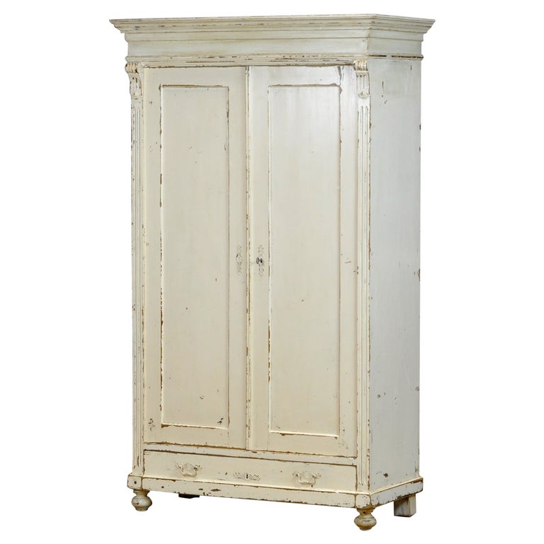 Solid Pine Wardrobe, 1920's at 1stDibs