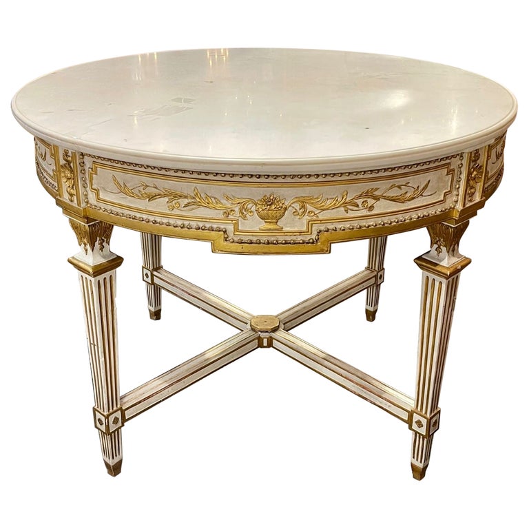 Italian Neo-Classical Center Table For Sale at 1stDibs