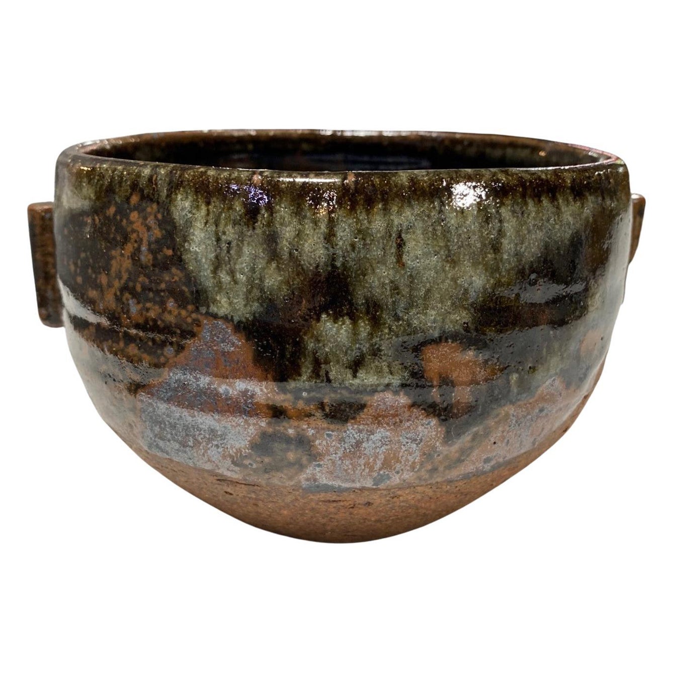 Vintage Michael Leach Studio Pottery Bowl, circa 1955 at 1stDibs