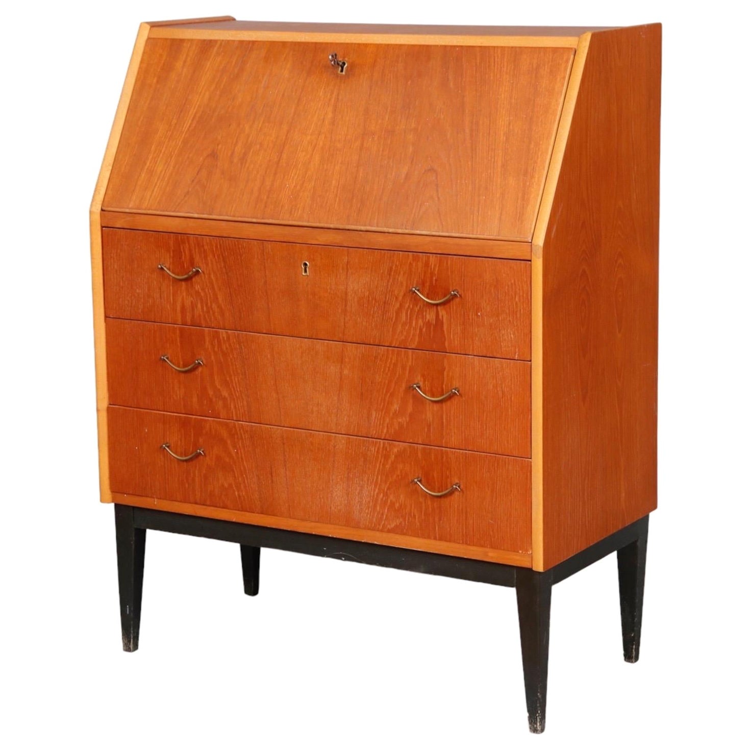 1960’s Secretary Desk in Teak at 1stDibs