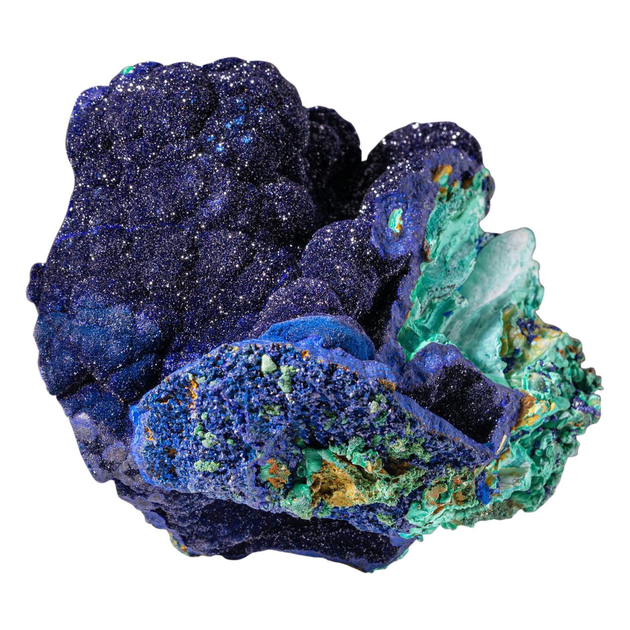 Azurit und Malachit aus Oshikoto, Namibia im Angebot bei 1stDibs