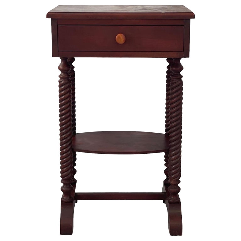 Vintage Mid-Century Modern Table Stand For Sale at 1stDibs