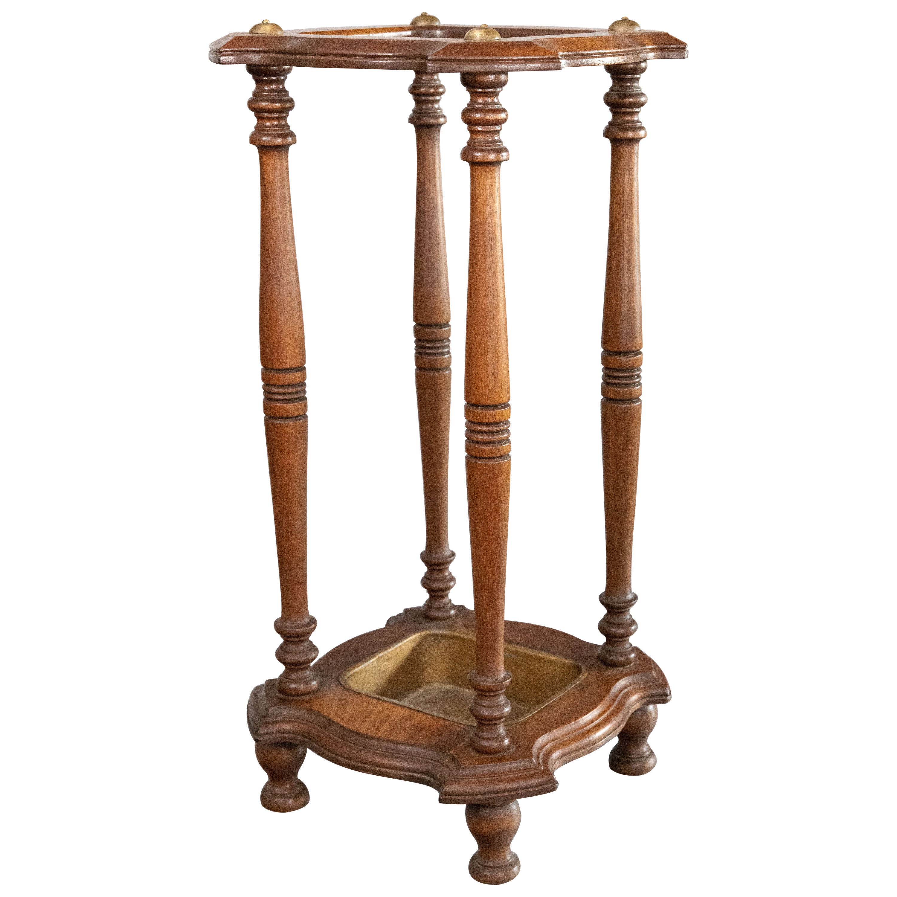 Dutch Antique Umbrella Stand / Stick Holder Barley Twisted 1930 Delft ...