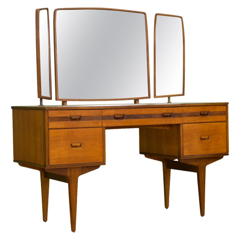 Mid-Century Teak Dressing Table from Butilux, 1960s at 1stDibs
