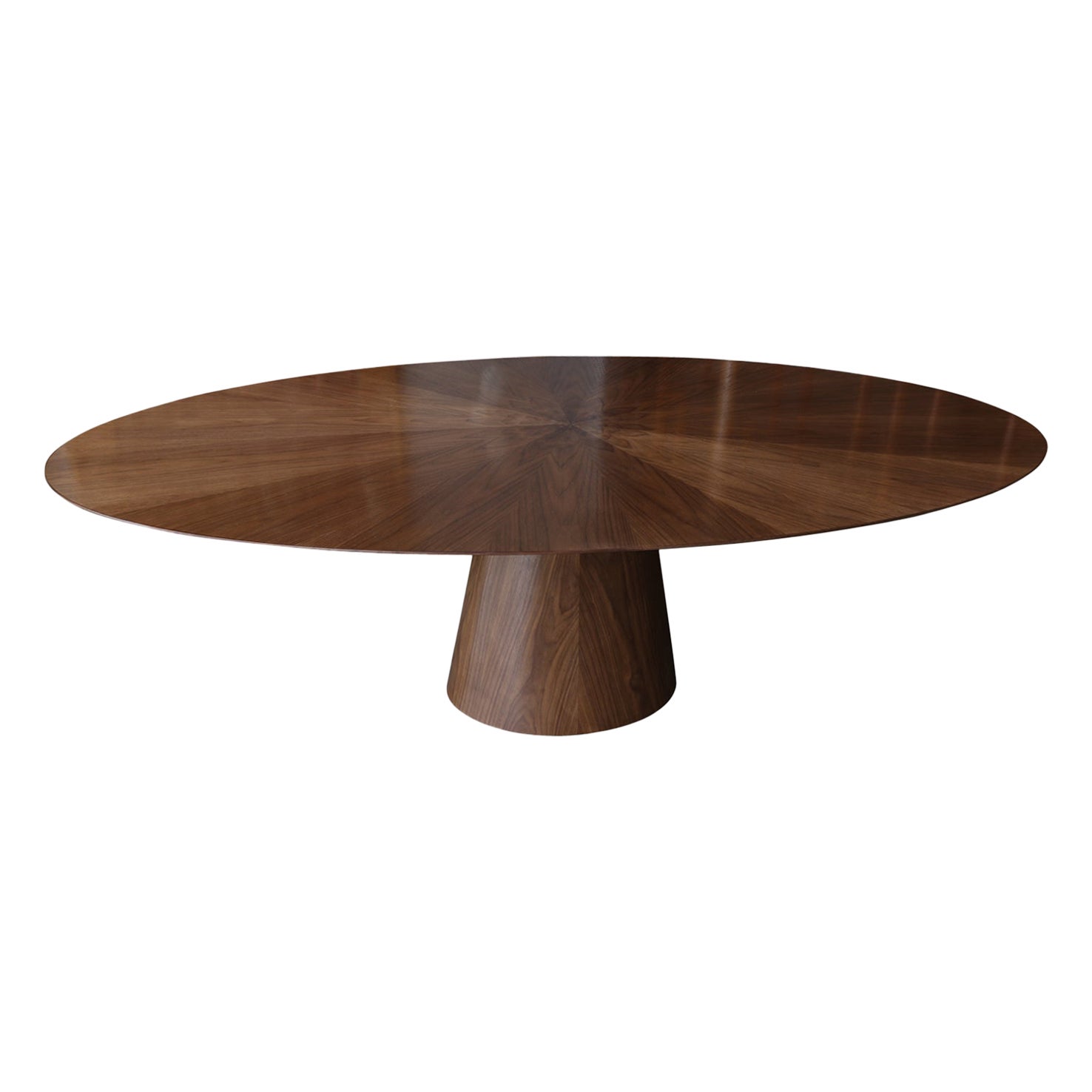 Custom Star Leg Round Wood Dining Table for Eight by Adesso Imports For ...