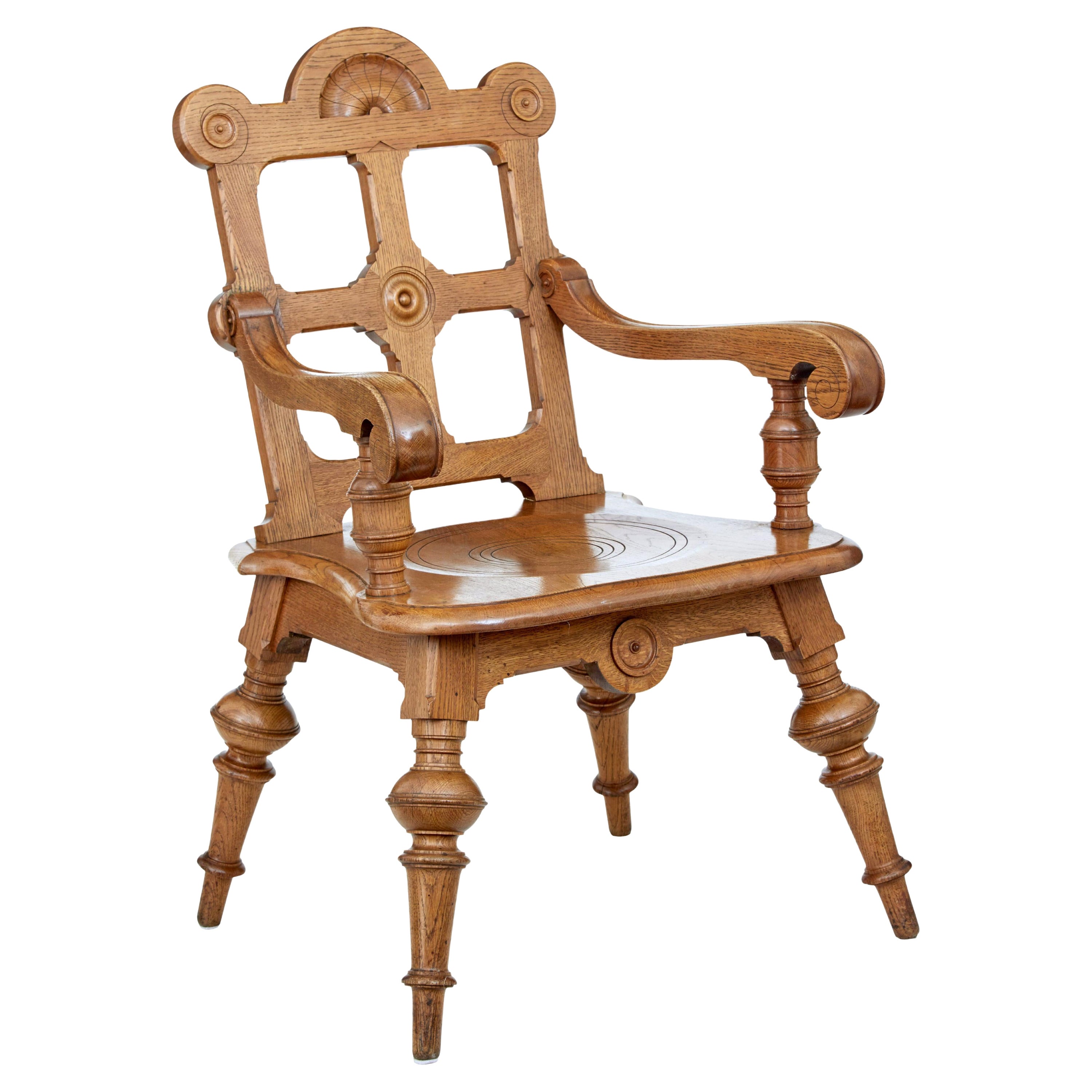 ARMCHAIRS C F Voysey Oak Arts And Crafts and CRAFTS For Sale at 1stDibs ...