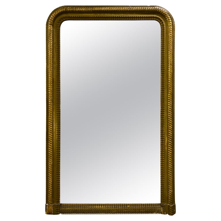 Gilt Louis Philippe Mirror For Sale at 1stDibs
