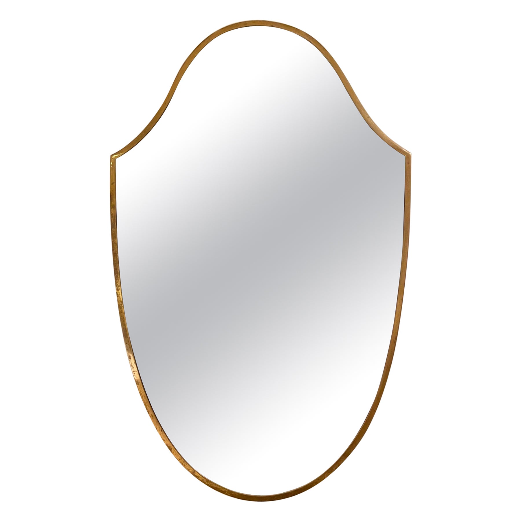 Bronze Sword and Shield Mirror at 1stDibs