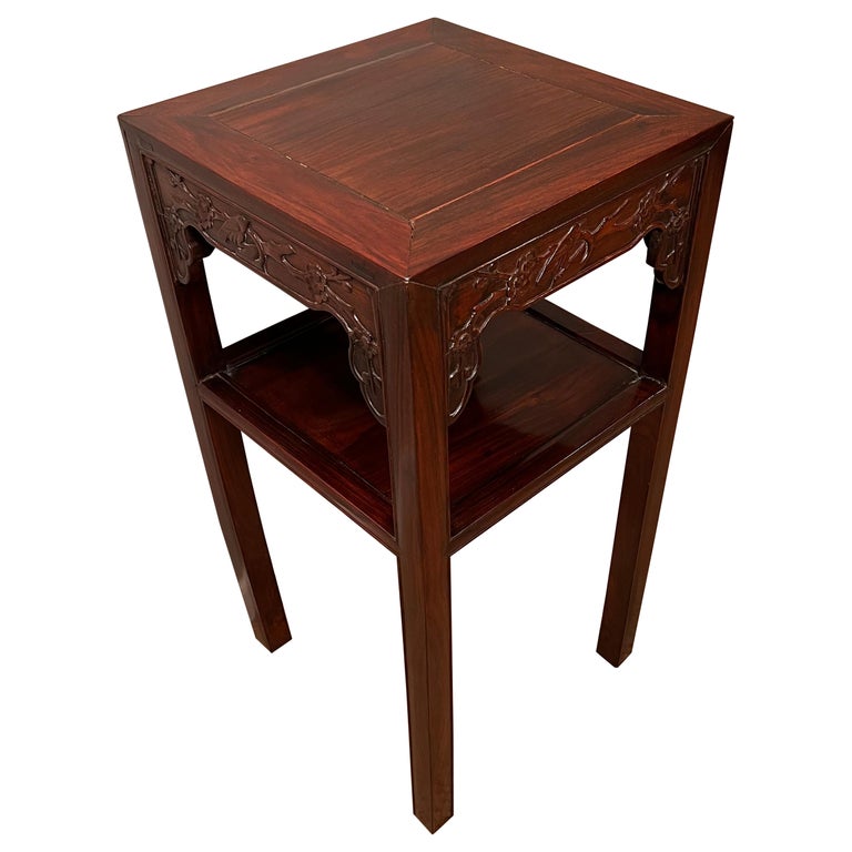 Hardwood Chinese Tea Table For Sale at 1stDibs