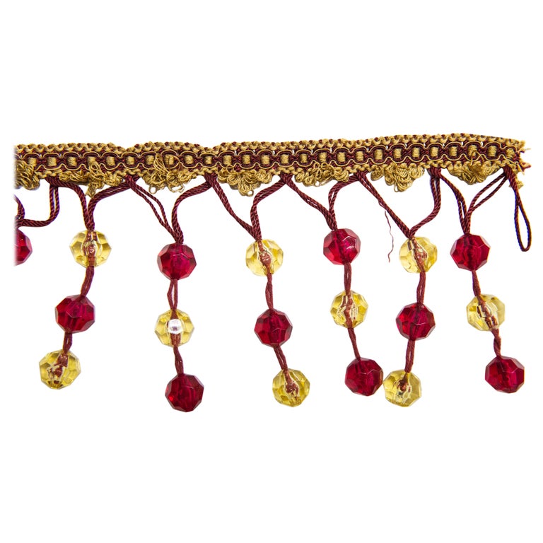 Border or Fringe with Pendants For Sale at 1stDibs
