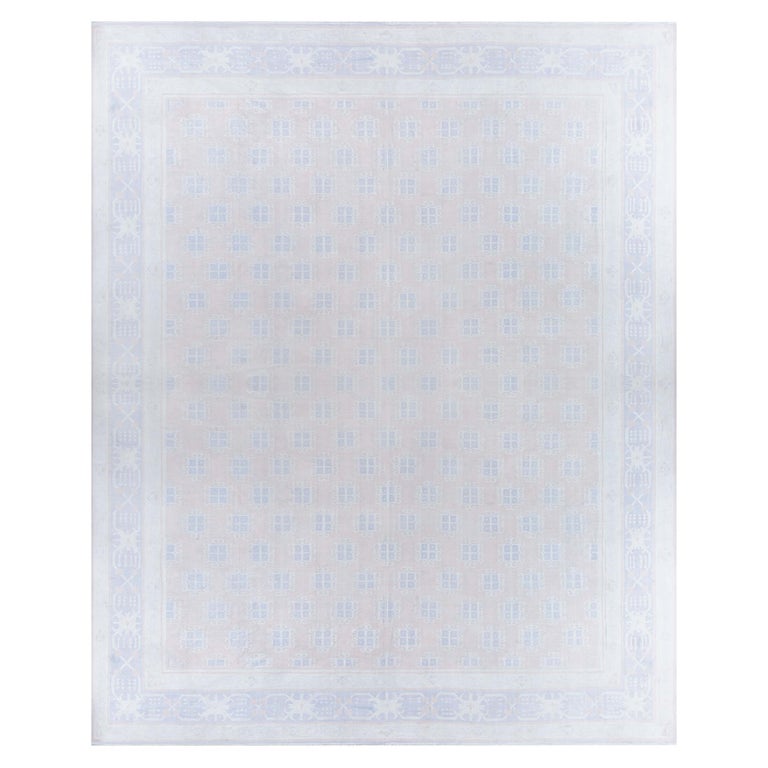 Large Vintage Indian Dhurrie Rug For Sale at 1stDibs