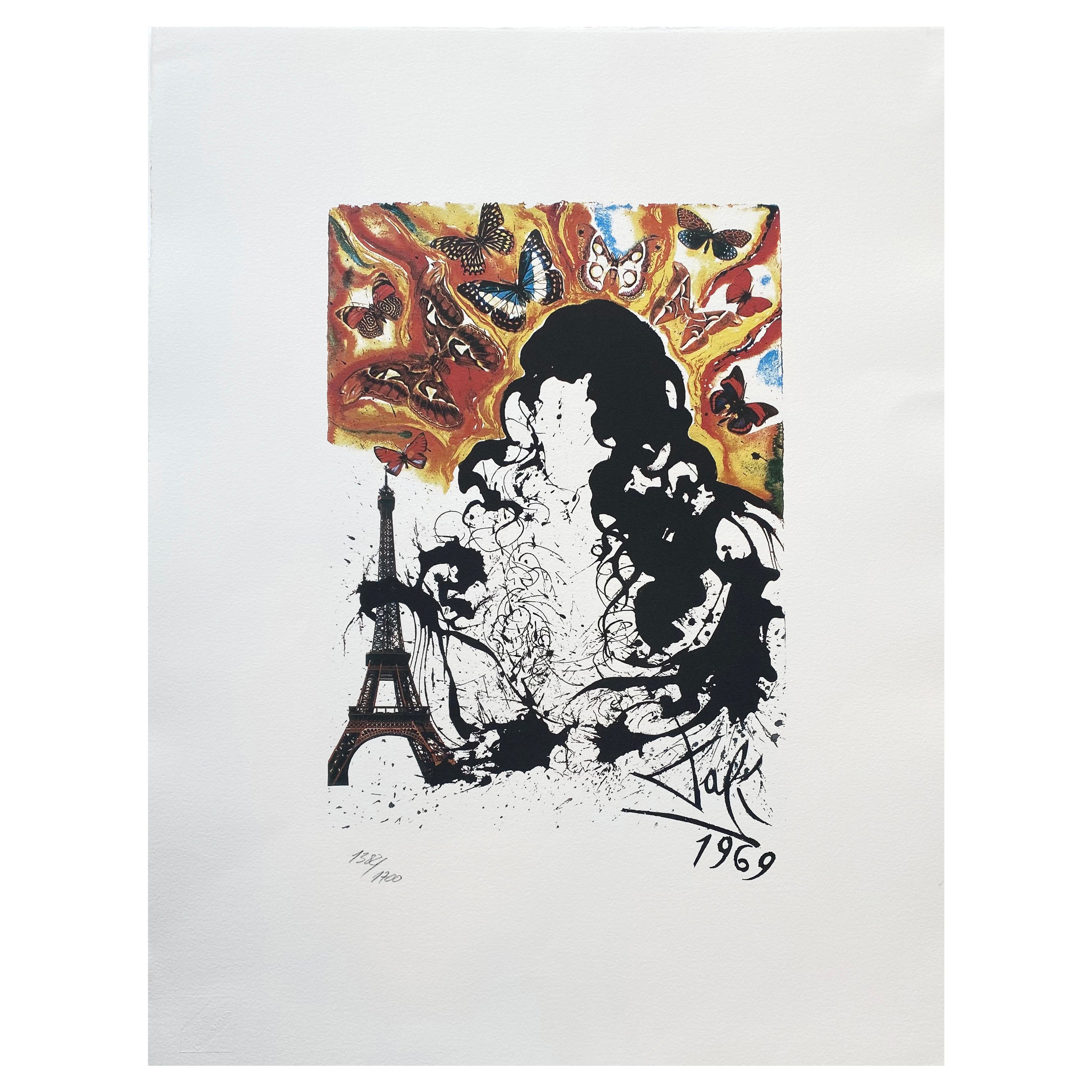 Salvador Dali Etching, Lithograph, Aquatint, Signed Pencil from Series ...