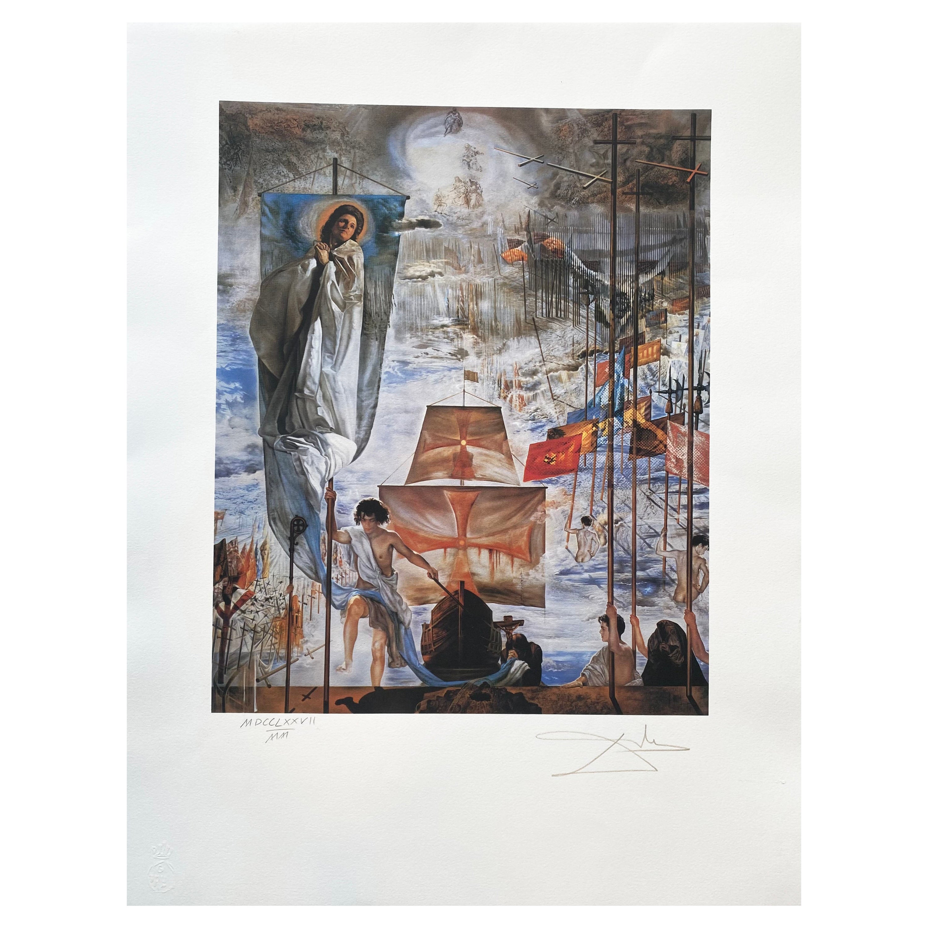 Salvador Dali Artist Proof Woodblock Print Divine Comedy Inferno #10 ...
