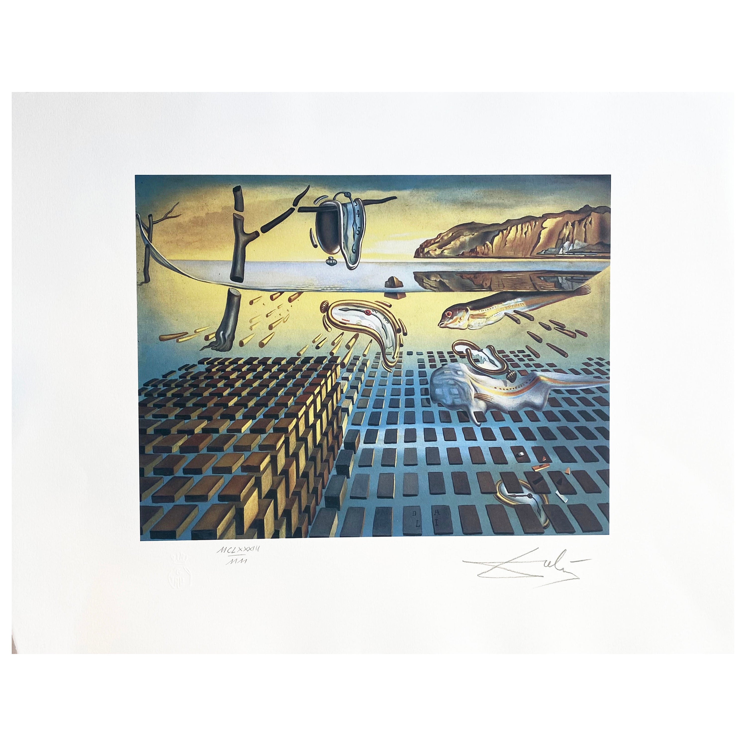 Salvador Dali, "The Rock" Etching with Drypoint and Stencil in Colors ...