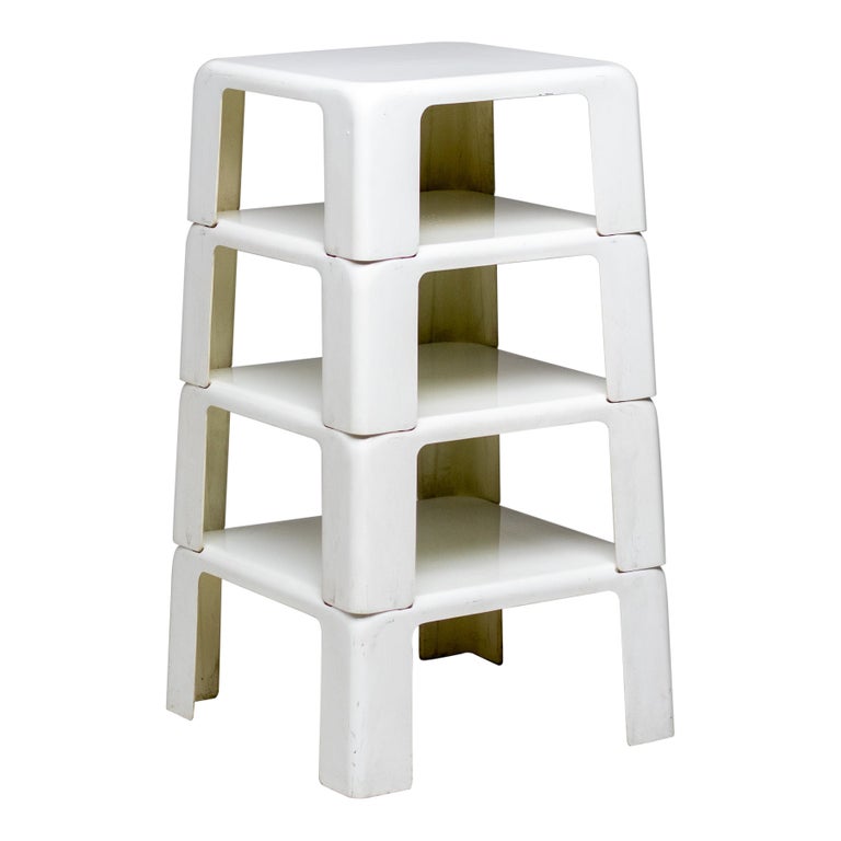 Ensemble de quatre tables gigognes Mario Bellini, 4 Gatti, Italie, 1967 ...