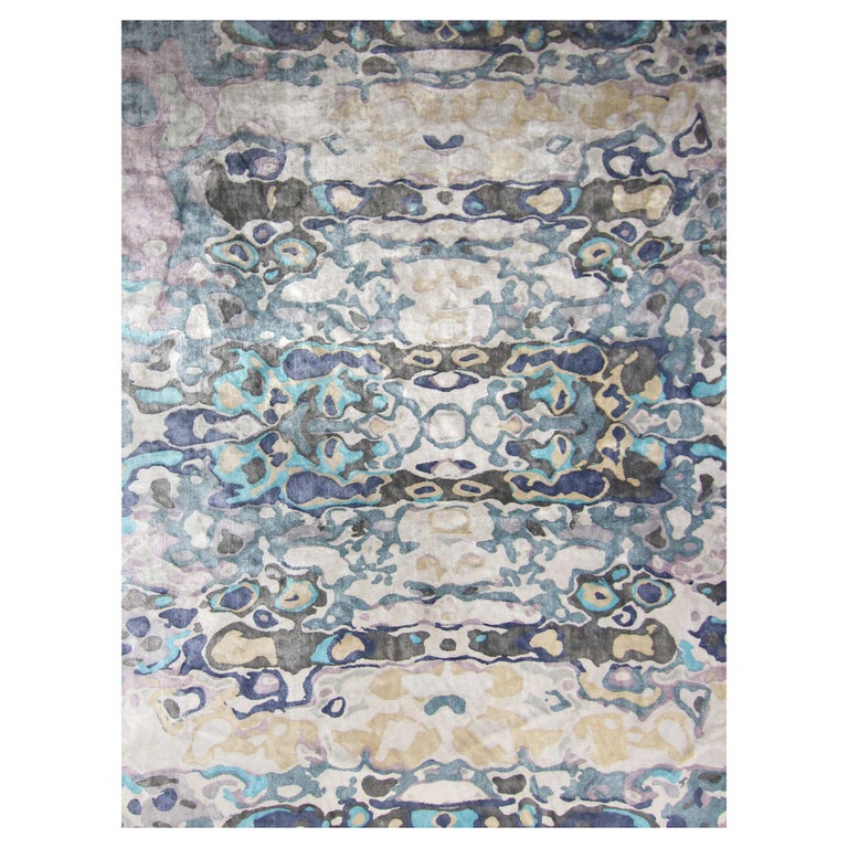 Eskayel, Expo Rug, Bamboo Silk Cross Weave For Sale at 1stDibs
