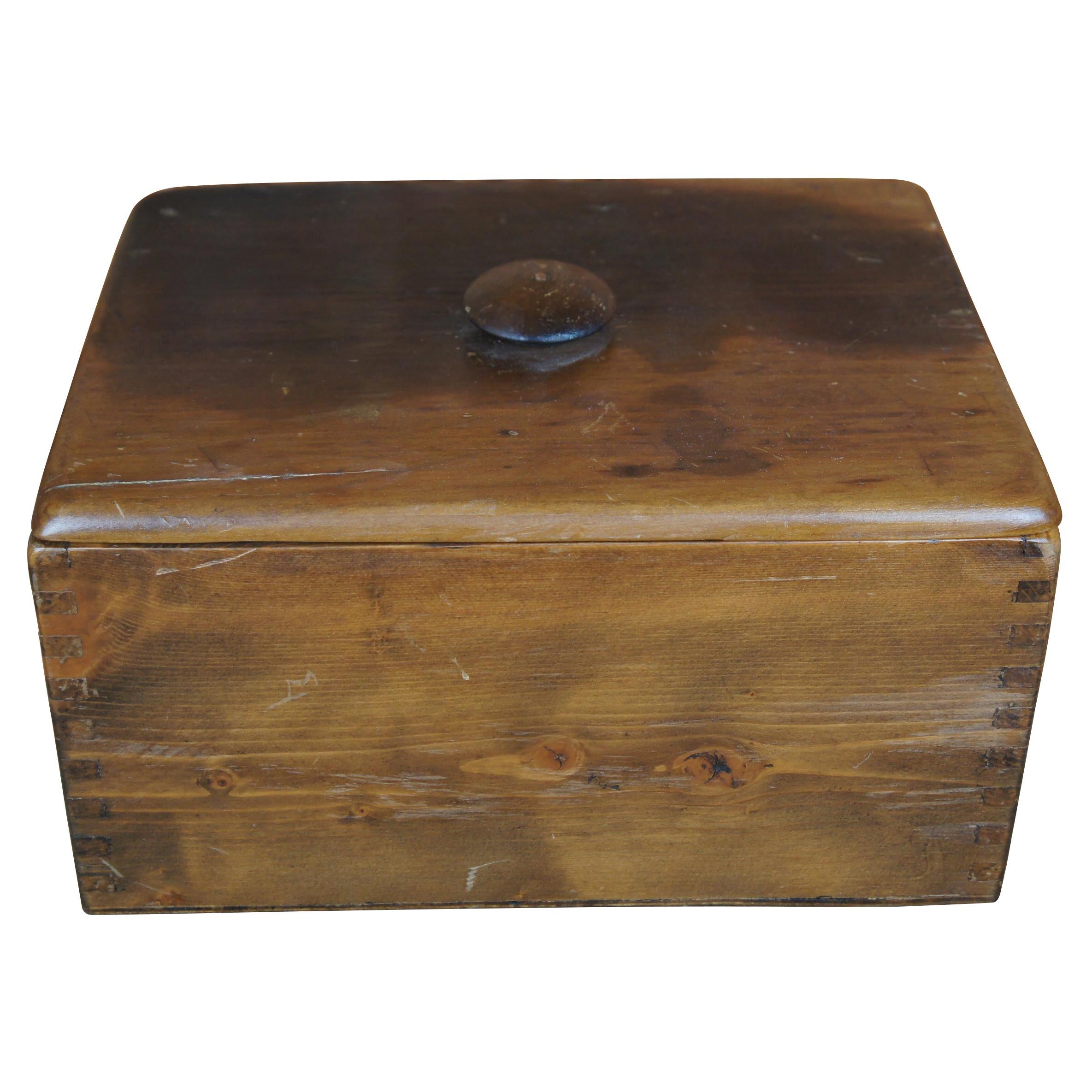 Antique Pine Box Made by Du Pont for Explosives at 1stDibs | dupont ...