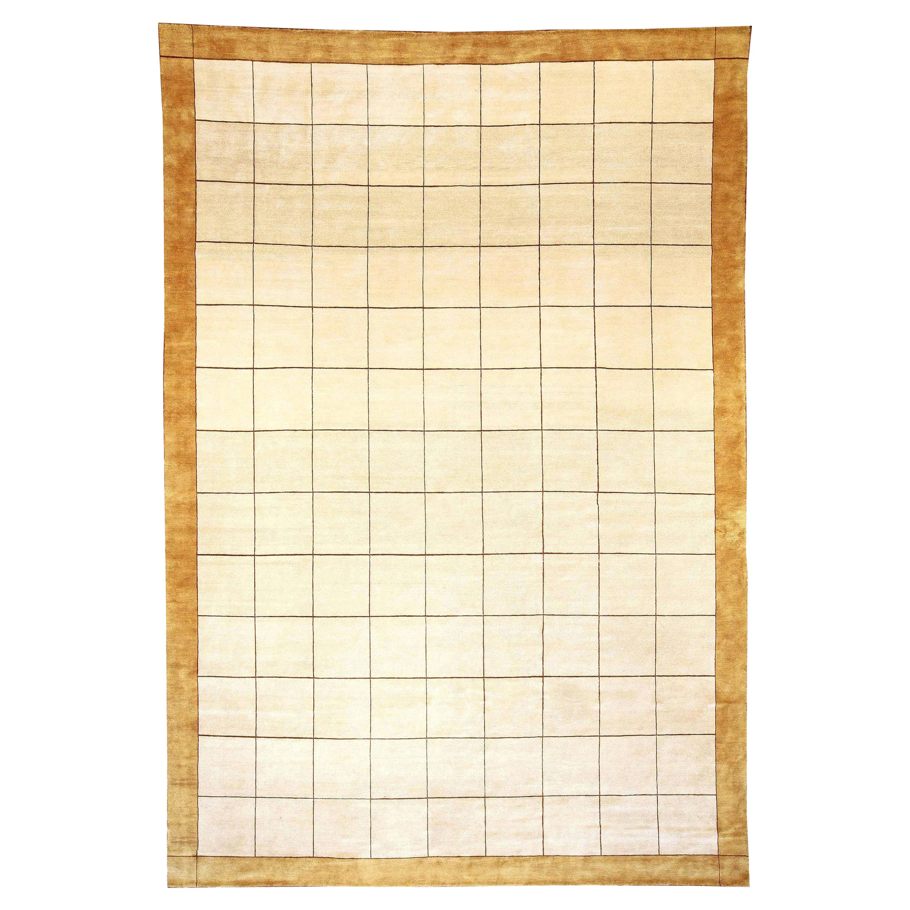 Contemporary Geometric Design Area Rug For Sale at 1stDibs