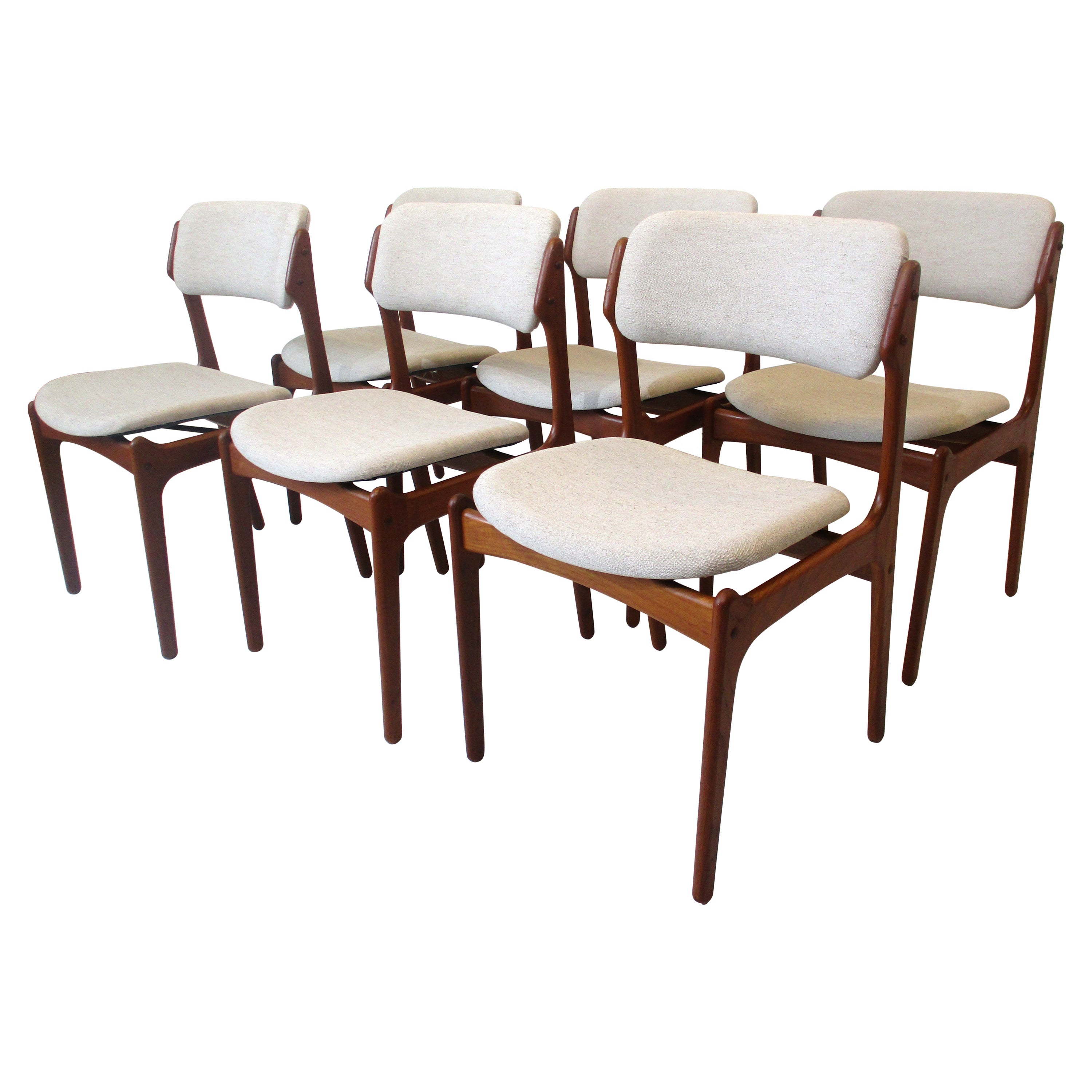 Eric Buck Danish Dining Chairs at 1stDibs