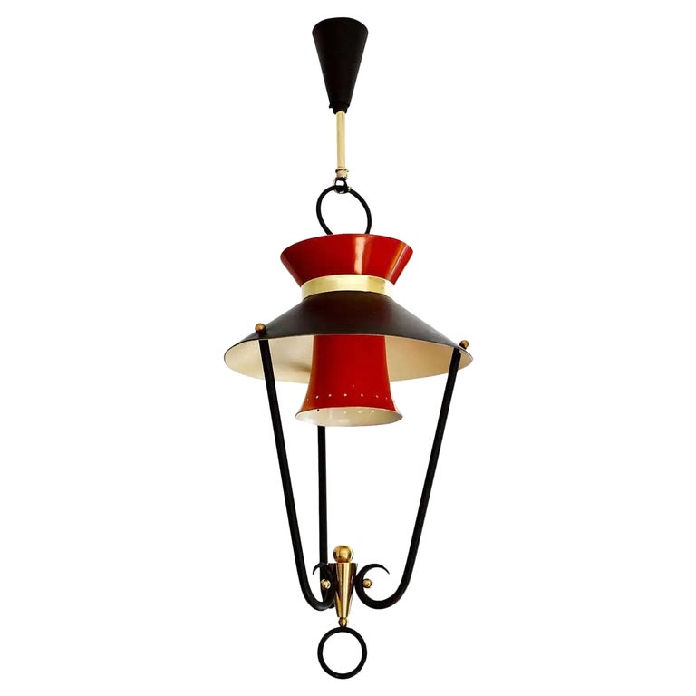 Lunel Midcentury French Ceiling Light, 1950s For Sale at 1stDibs
