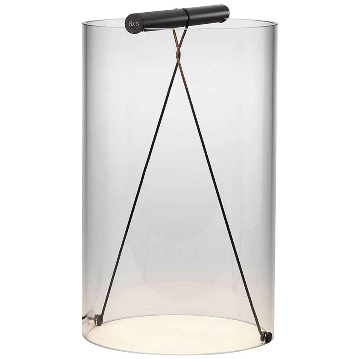 Flos To-Tie T2 Table Lamp in Anodized Natural by Guglielmo Poletti For ...