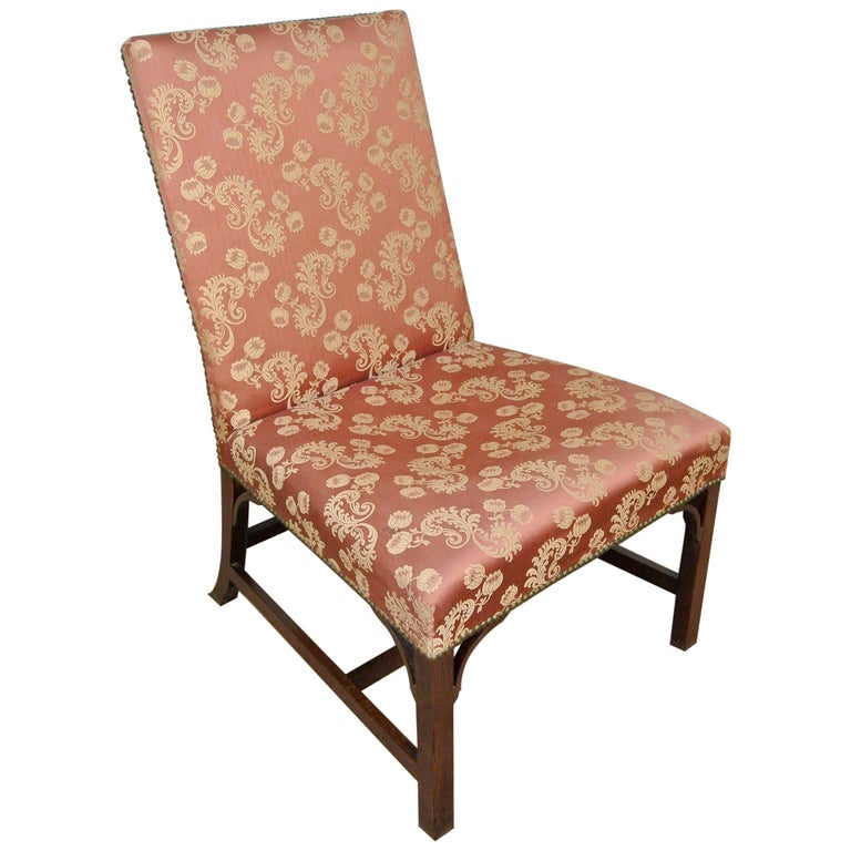 Rare and Fine British Colonial Georgian Teak Side Chair c. 1790 at 1stDibs