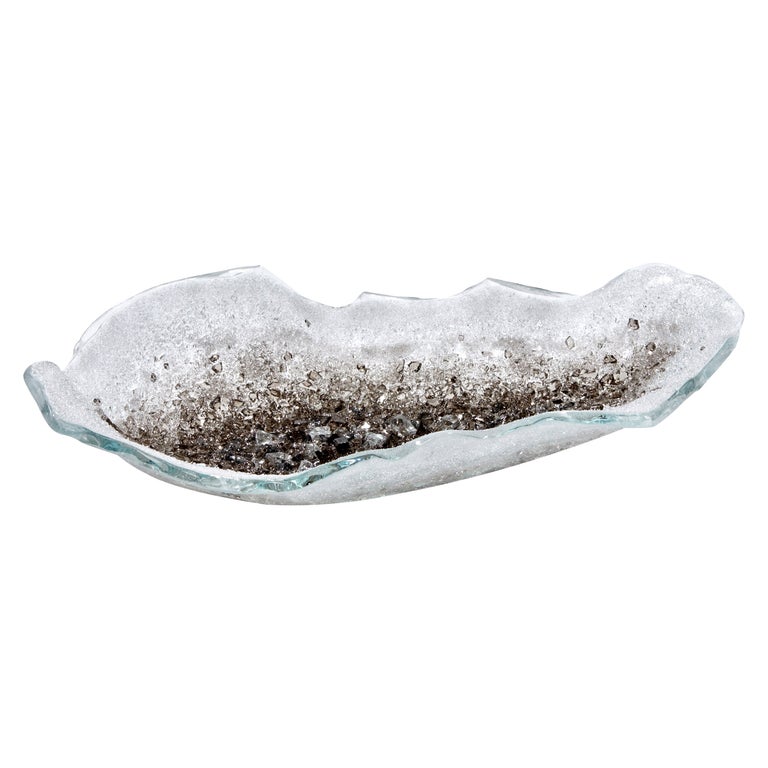 Celestine VI, a Bronze and Grey Sparkly Sculptural Centrepiece by Wayne ...