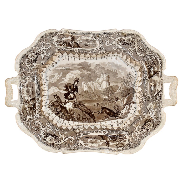 19th Century "Caledonia" Tray by Adams For Sale at 1stDibs