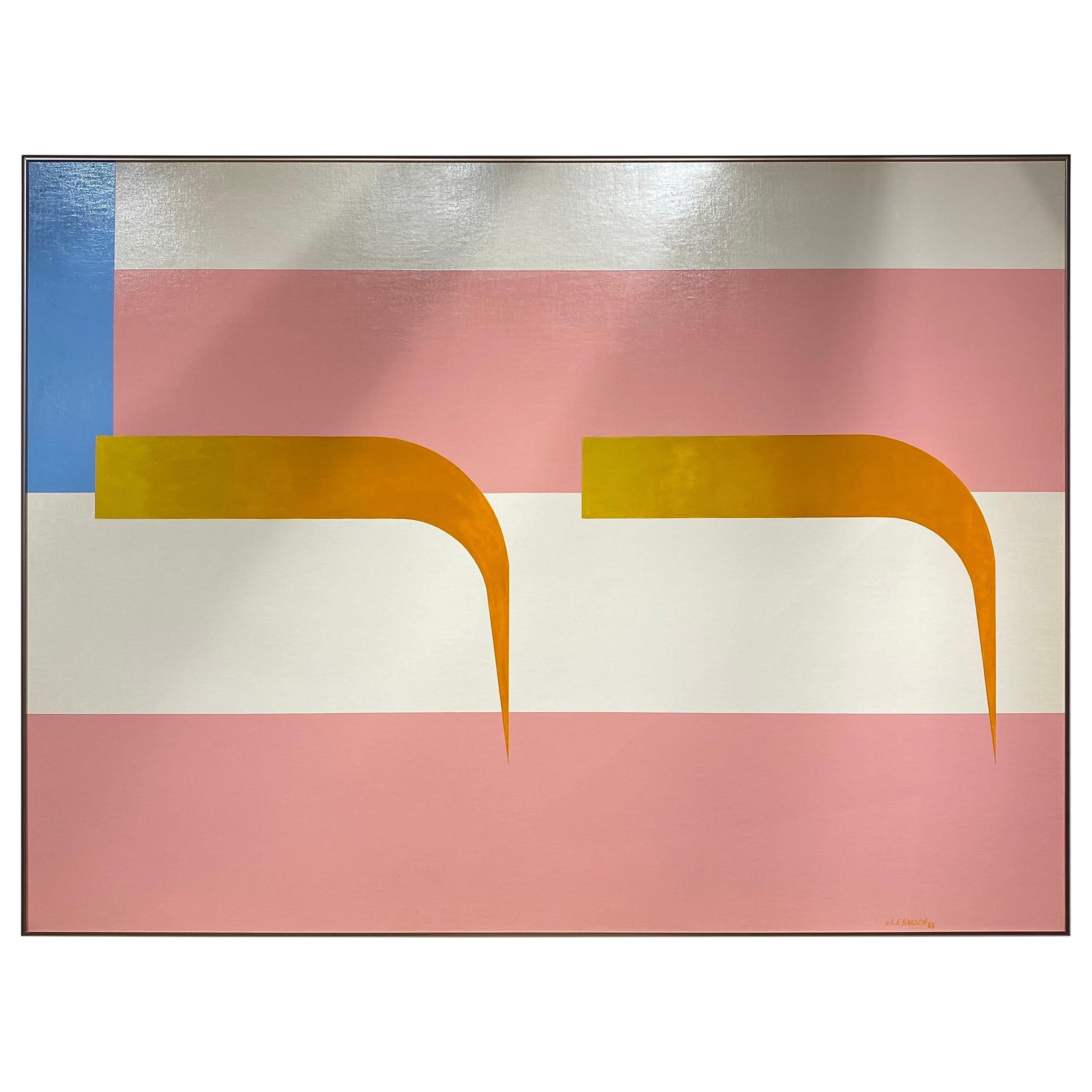 Leonard Moskowitz “Untitled” Painting, 1983 For Sale at 1stDibs