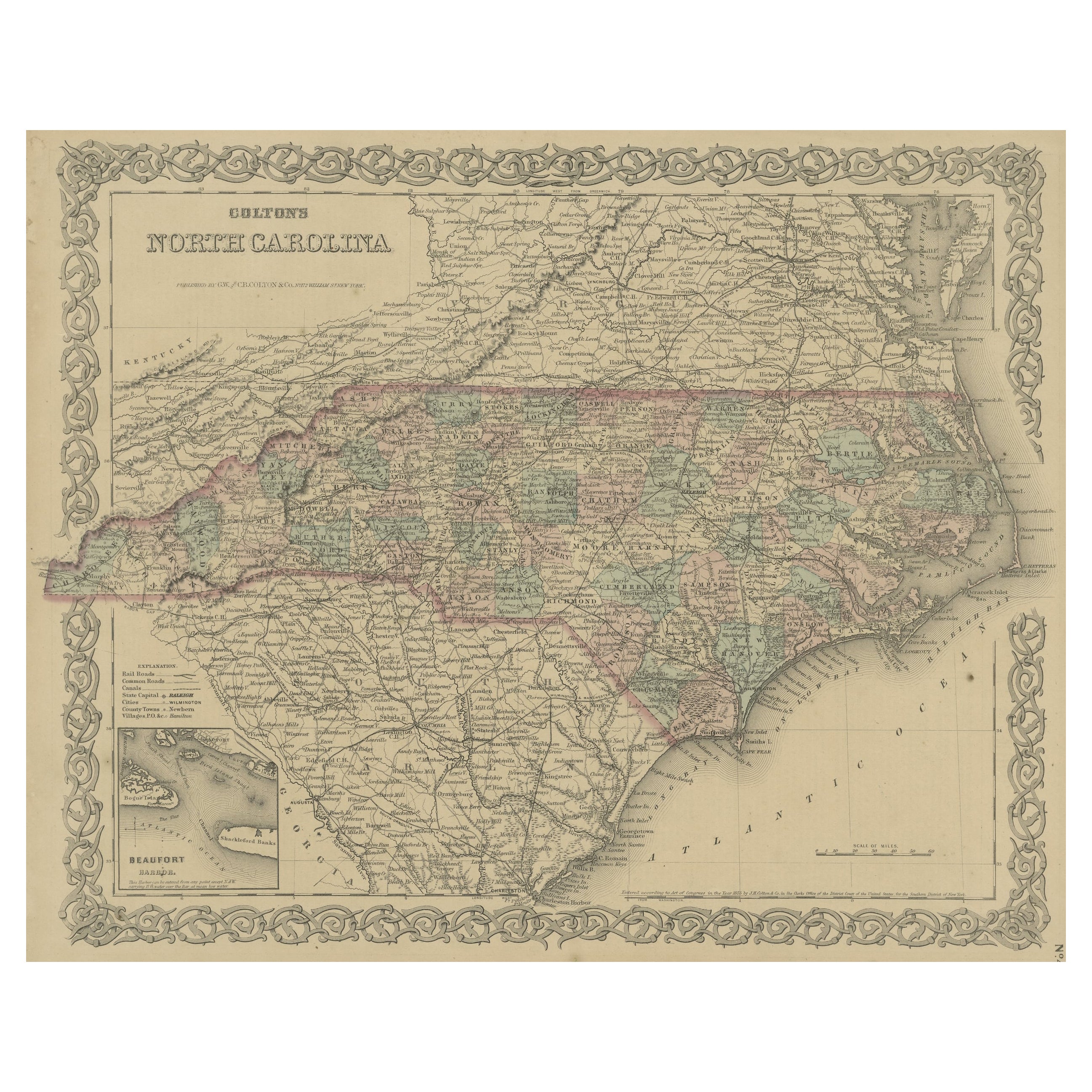 Sketches of North Carolina by Rev WH Foote For Sale at 1stDibs