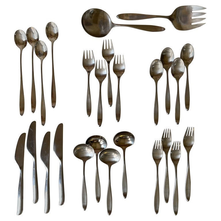 Don Wallance Design Two Flatware Set For Sale at 1stDibs