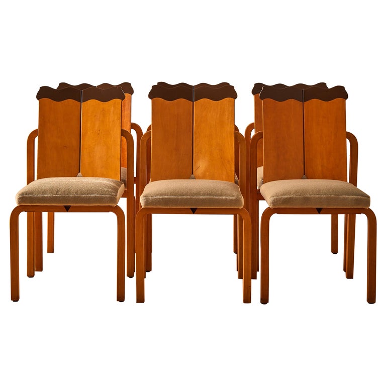 Peter Danko “Electronic Cottage” Dining Chairs For Sale at 1stDibs
