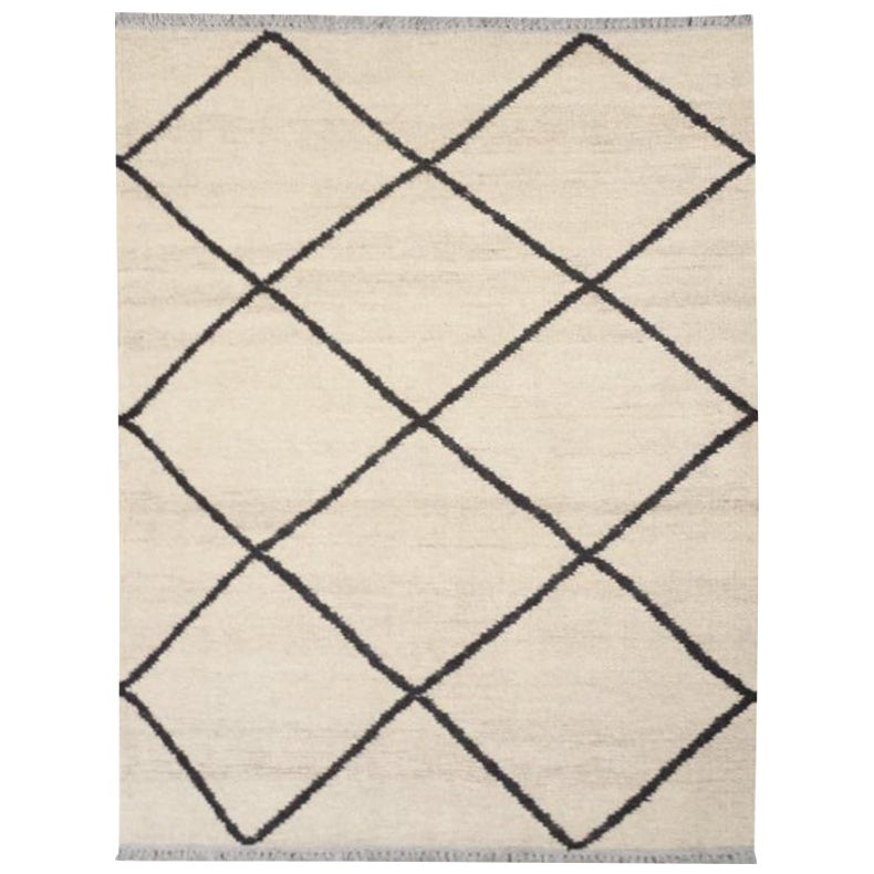 Geometric Vera Tribal Handwoven Modern Wool Rug, Carpet and Durrie For ...