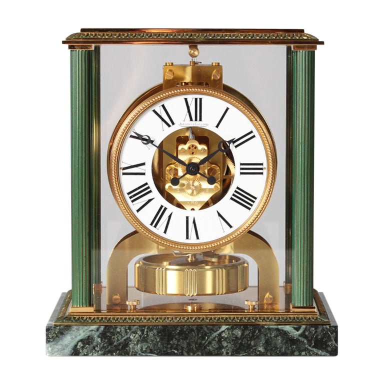 Atmos Clock by Jaeger LeCoultre, Vendome from 1964 with Original Papers ...