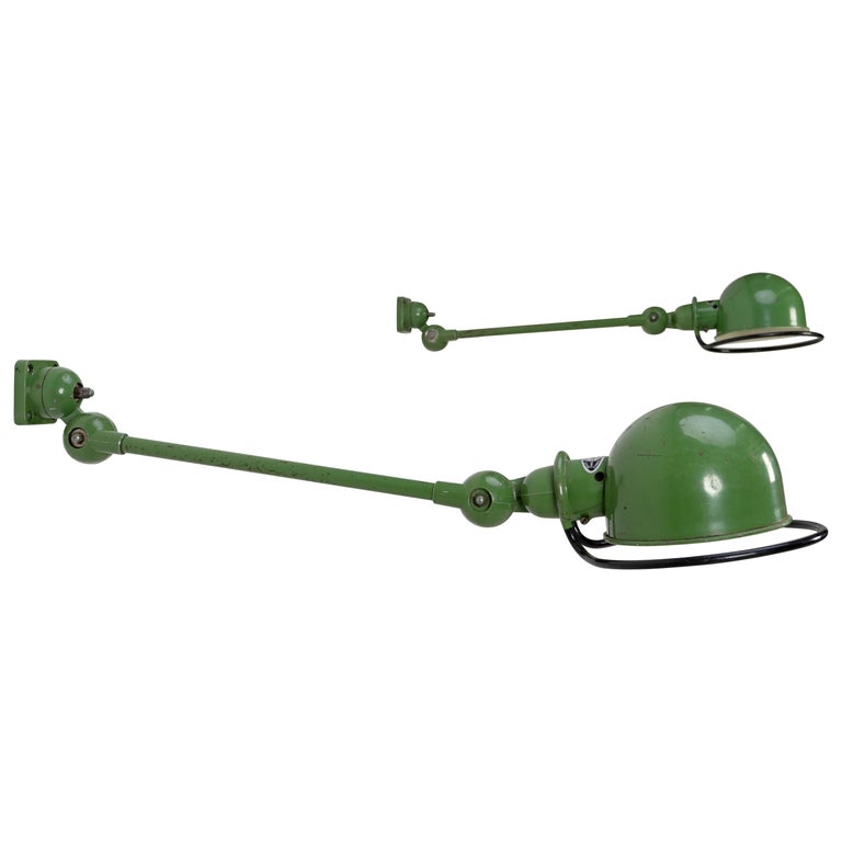 Pair of Vintage Wall Lamps by Jean Louis Domecq Jielde For Sale at 1stDibs