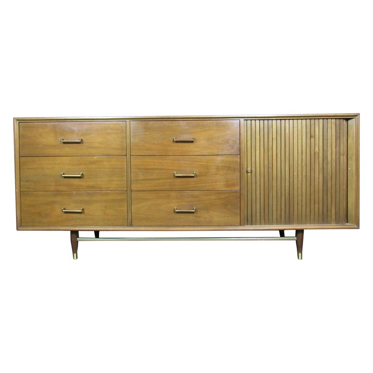 Furnette Mid-Century Credenza For Sale at 1stDibs