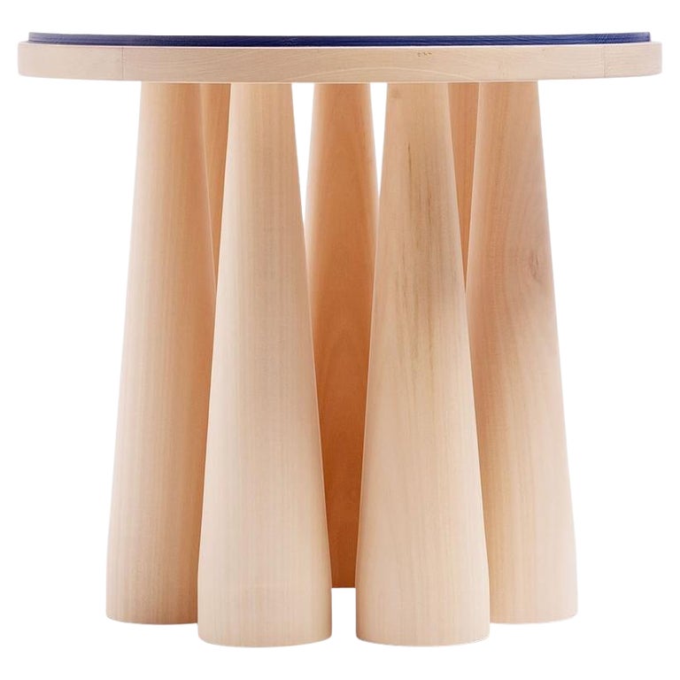 21st Century Bespoke Bogdan No.2 Side Table in Linden Wood by ...