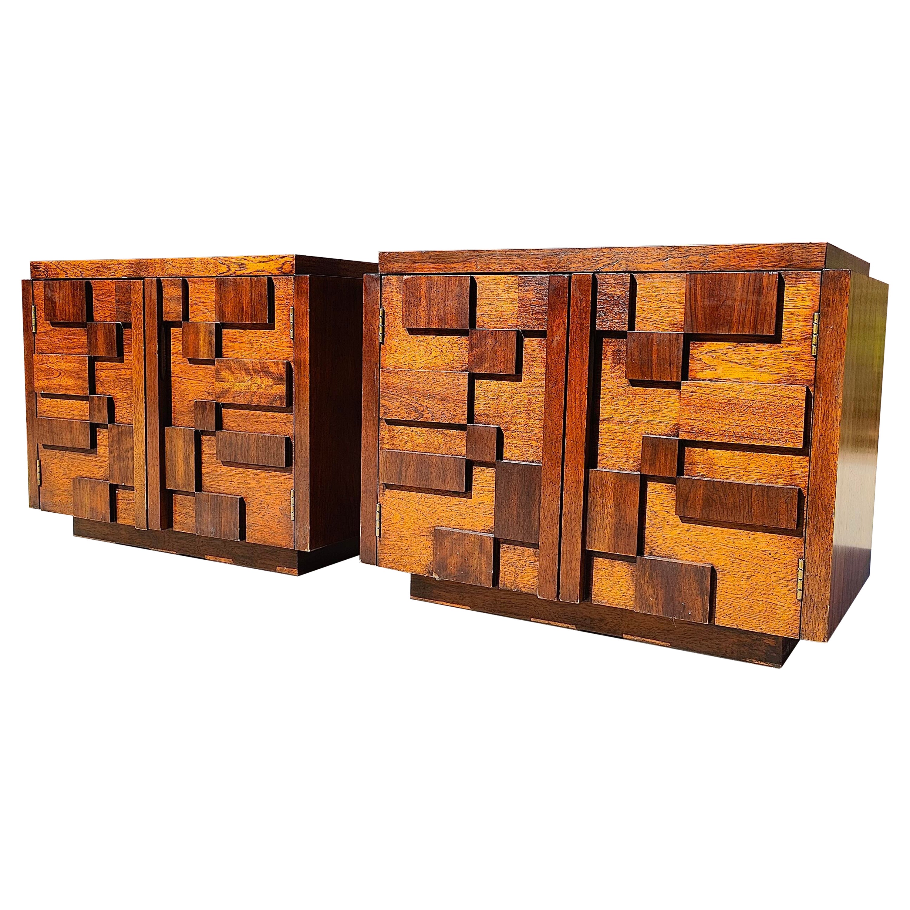 Mid-Century Modern Coffee Table w/ Drawer By Lane at 1stDibs