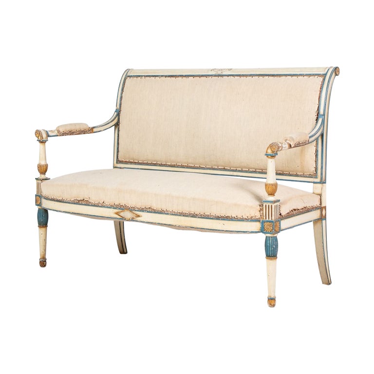 1920s French Painted Sofa at 1stDibs